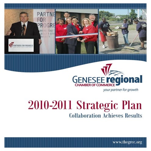 2010-2011 Genesee Regional Chamber of Commerce Strategic Plan | PDF