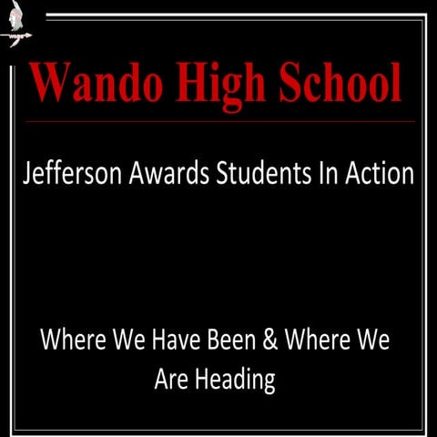 Wando High School - 2010 Jefferson Awards Students In Action ...