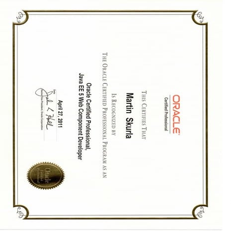 Oracle Certified Professional Java Ee 5 Web Component Developer Pdf 