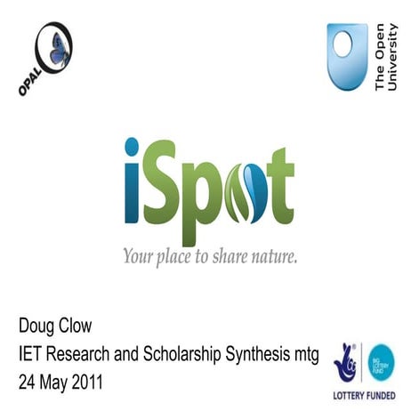 iSpot for IET Synthesis Meeting | PPT