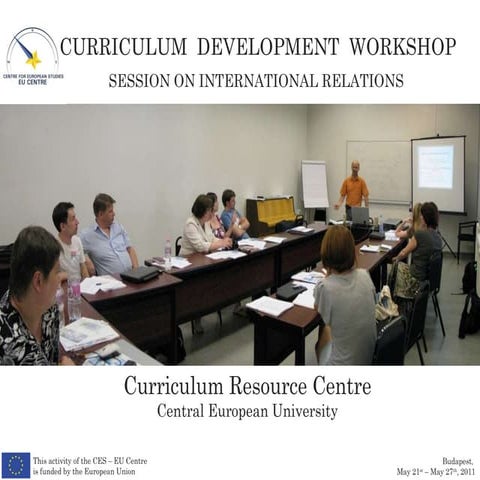 Curriculum Development Workshop 2011 | PPT