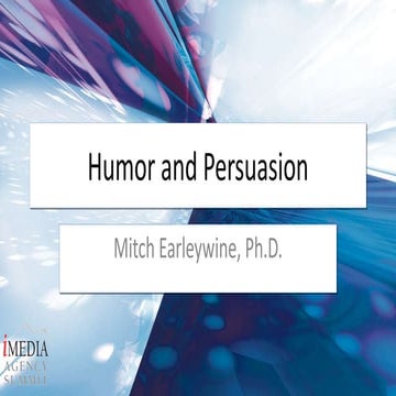 Humor and its Role in Persuasion | PPT
