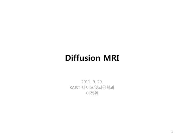 Magnetic resonance spectroscopy | PPTX