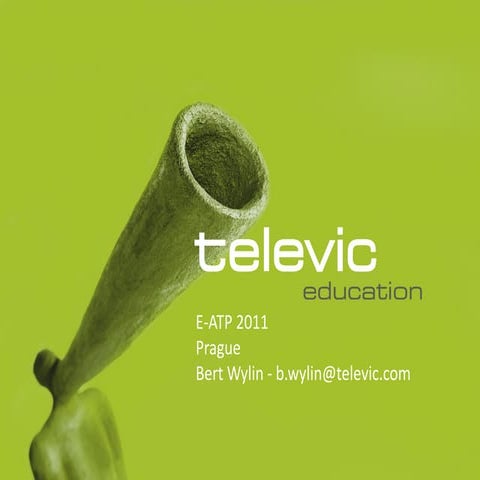 Award winning demo Televic Education | PDF