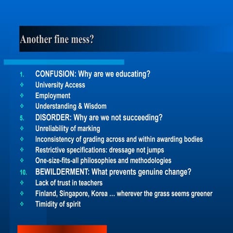 Another fine mess | PPT