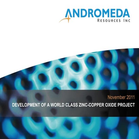 Andromeda Resources Inc. Corporate Presentation | PDF
