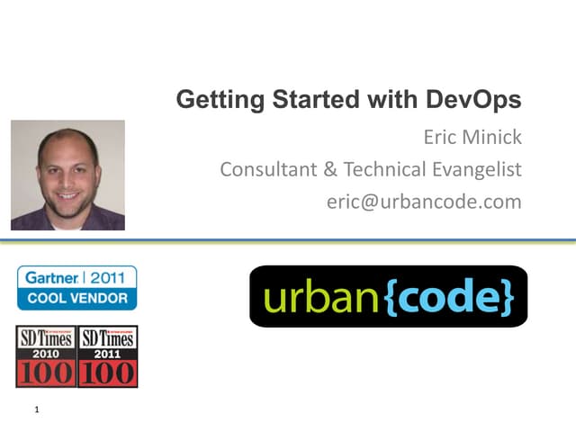Getting Started with DevOps | PPTX Getting Started with DevOps | PPTX