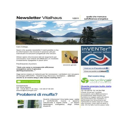 LifeBreath Operation & Installation Manual max series 150 - 200 erv | PDF