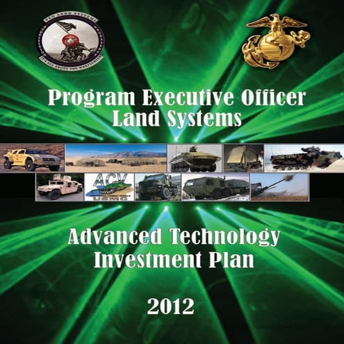 USMC PEO LS Advanced Technology Investment Plan | PDF