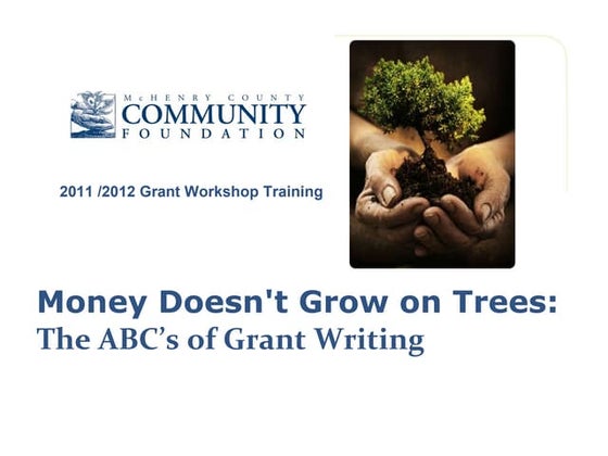 Grant Writing 101 | PPT
