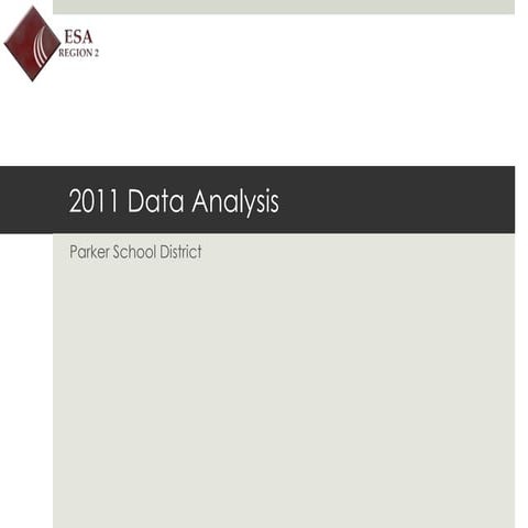 2011 2012 parker data analysis | PPT