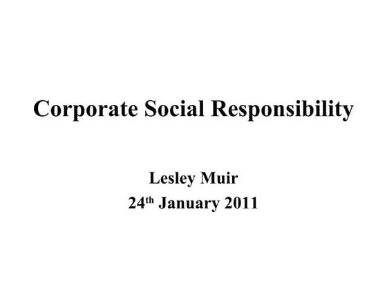 Corporate Social Responsibility CSR PowerPoint Templates | PPSX