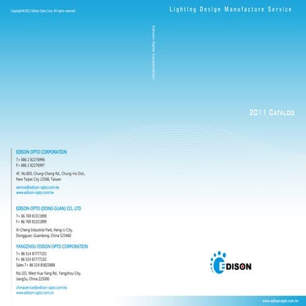 2011 edison catalog | PDF