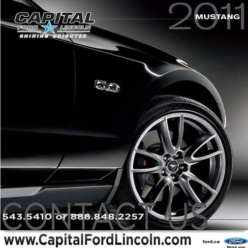 2011 Ford Mustang Regina Ford Dealer | PDF | Performance Cars | Auto Type