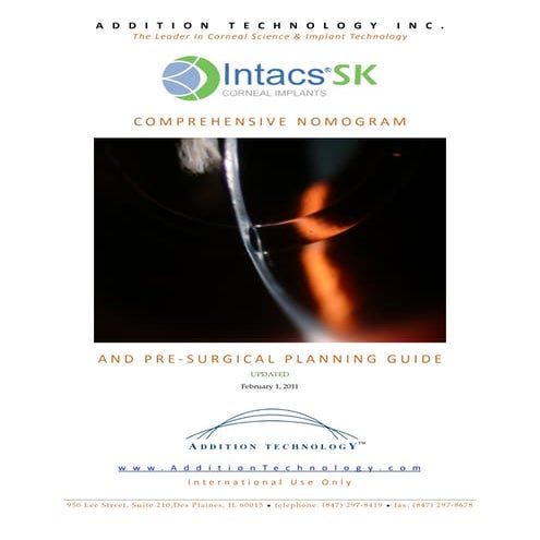 INTACS SK nomogram | PDF