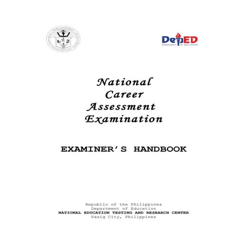 2011 ncae-examiner-s-handbook-updated (1) | DOC