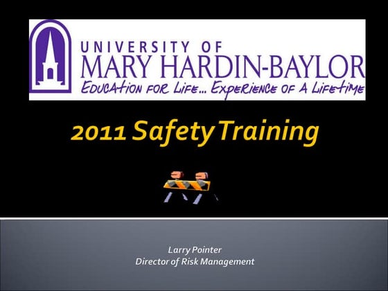 New Employee Safety Orientation | PPT | Human Resources | Business