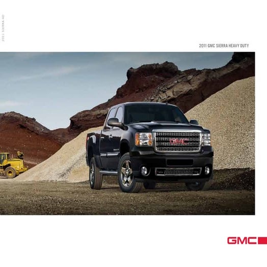 2011 GMC Sierra 2500 & GMC Sierra 3500 Brochure | PDF