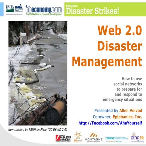 Web 2.0 Disaster Management | PPTX