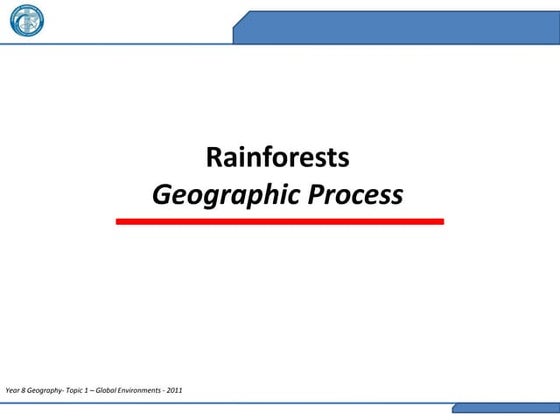 Tropical Rainforest | PPT