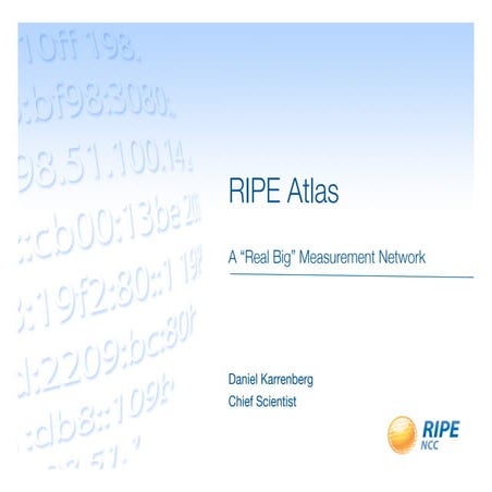 RIPE Atlas | PPT