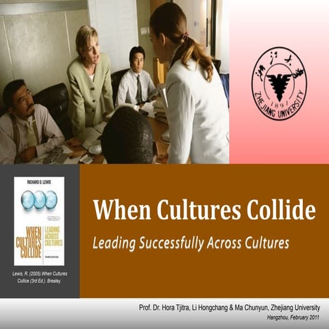 Leading Successfully across Cultures: When Cultures Collide | PDF