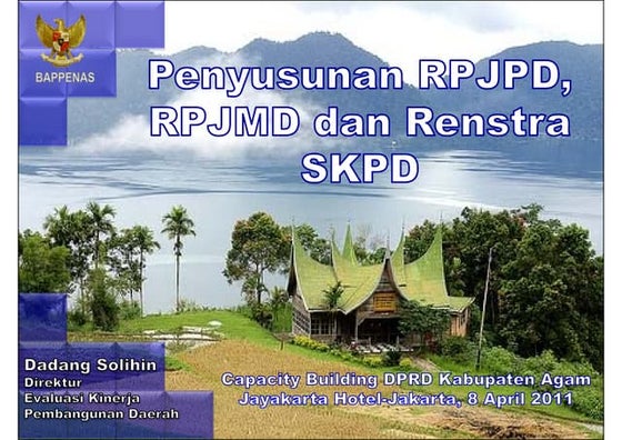 RPJMD menurut Permendagri 86 Tahun 2017 | PDF