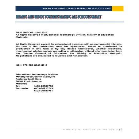 Hearts and Minds Towards Making All Schools Smart | PDF