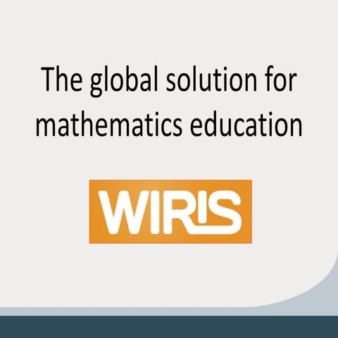 WIRIS in Moodle - English (EN) | PPTX