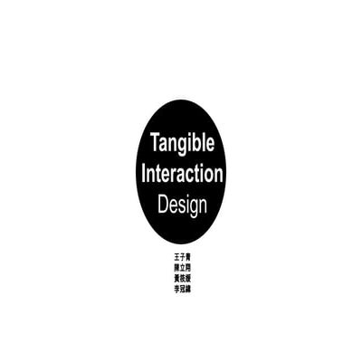 Tangible Interaction Design_Group 8_Open Sesame | PPTX