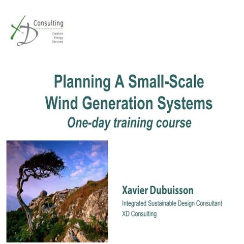 2011 06 11 small-scale wind energy course_xd | PPTX
