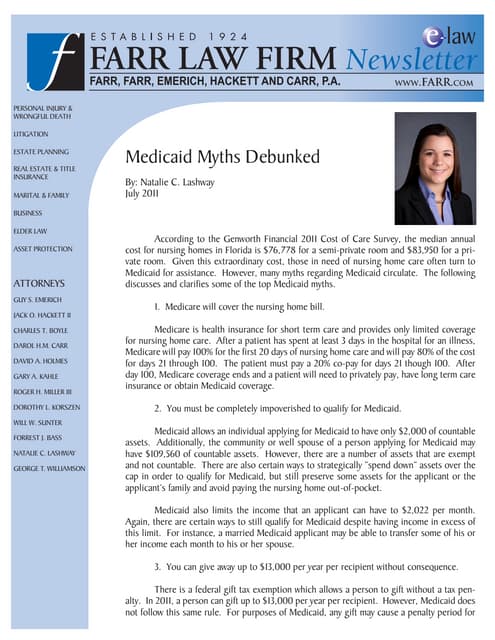 Medicaid Done Right Brochure | PDF