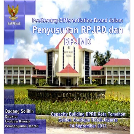 Positioning-Differentiation-Brand dalam Penyusunan RPJPD dan RPJMD | PDF