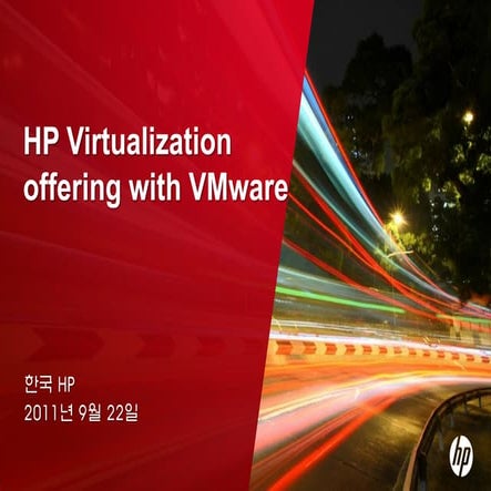 HP Virtualization offering with VMware | PDF
