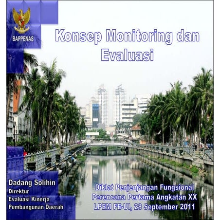 Konsep Monitoring dan Evaluasi | PDF