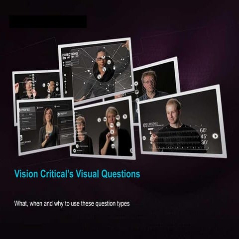 What, When and Why to use Visual Questions in your Surveys | PDF