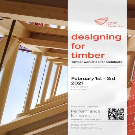 Designing for Timber: Workshop for Architects | PDF