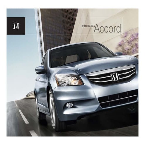 2011 Accord Sedan | PDF