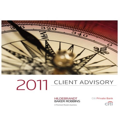 2011 Client Advisory Final | PDF