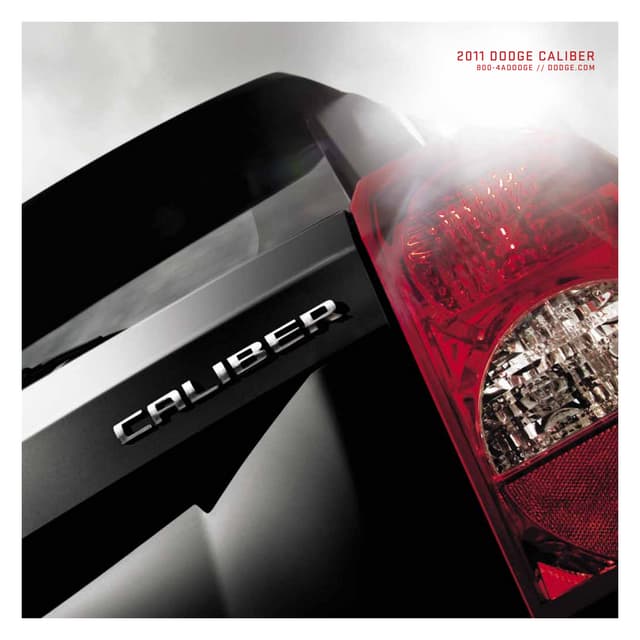 2011 dodge caliber e brochure | PDF