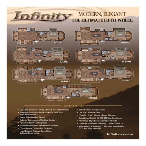 2011 Dutchmen Infinity Fifth Wheel | PDF