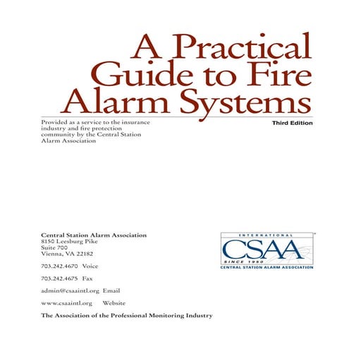 2011 firealarmbookonline | PDF