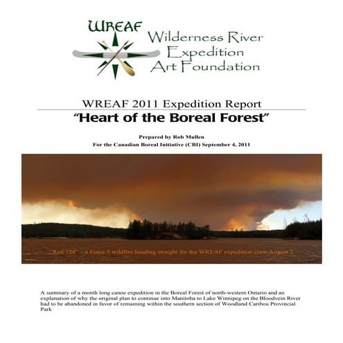 2011 Heart Of The Boreal Expedition Report | DOC