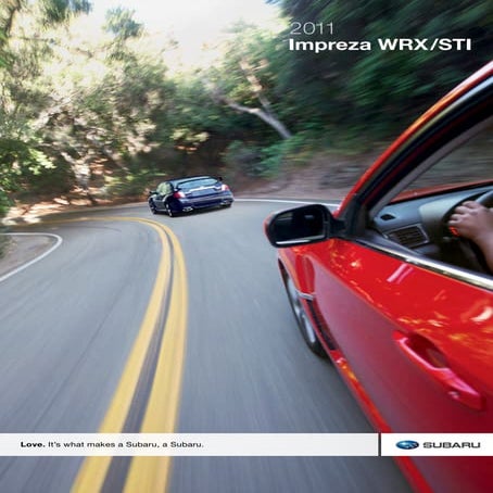 2011 Subaru Impreza WRX Digital Brochure | PDF