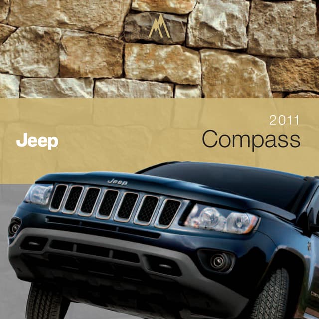 2011 jeep compass e brochure | PDF