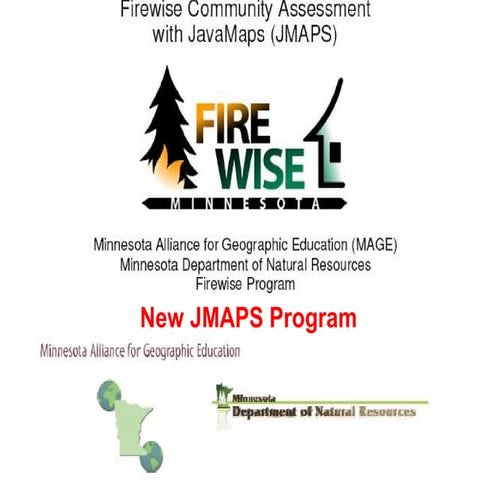 Firewise Community Assessment with JMAPS | PPT