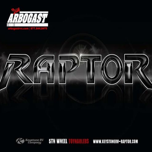 2011 Keystone Raptor Toy Hauler | PPT