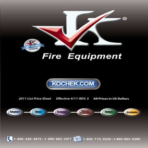 2011 Kochek Catalog | PDF