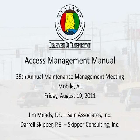 Access Management Manual | PPTX