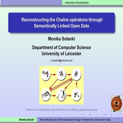 Reconstructing the Chaine operatoire through Semantically Linked Open Data | PDF | Databases ...